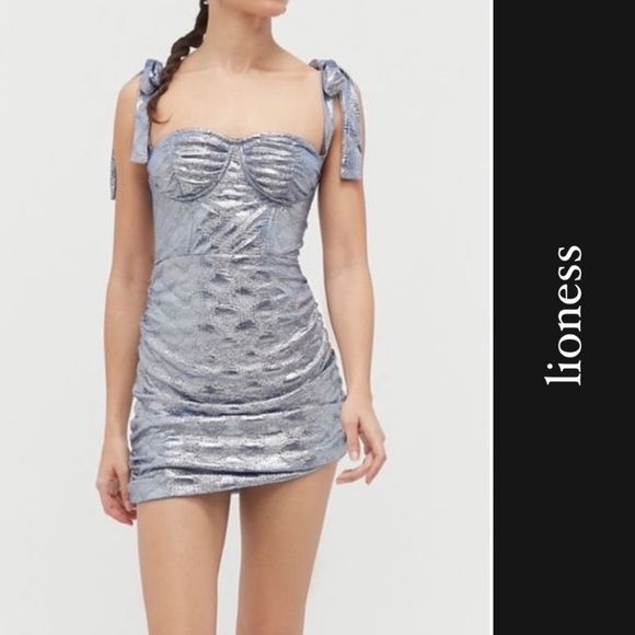 Lioness | Dresses | Lioness Senorita Asymmetrical Mini Dress In ...